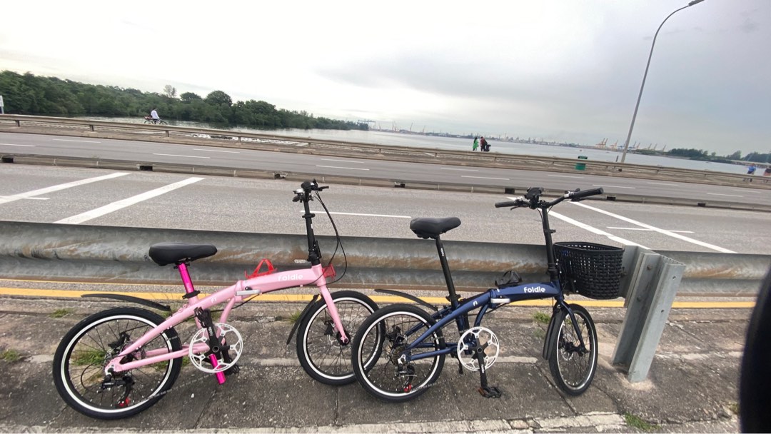 Yishun Rent Bicycle Bike Rental Foldable Folding Foldie Hito Rifle Hachiko Lankeleisi, Sports ...