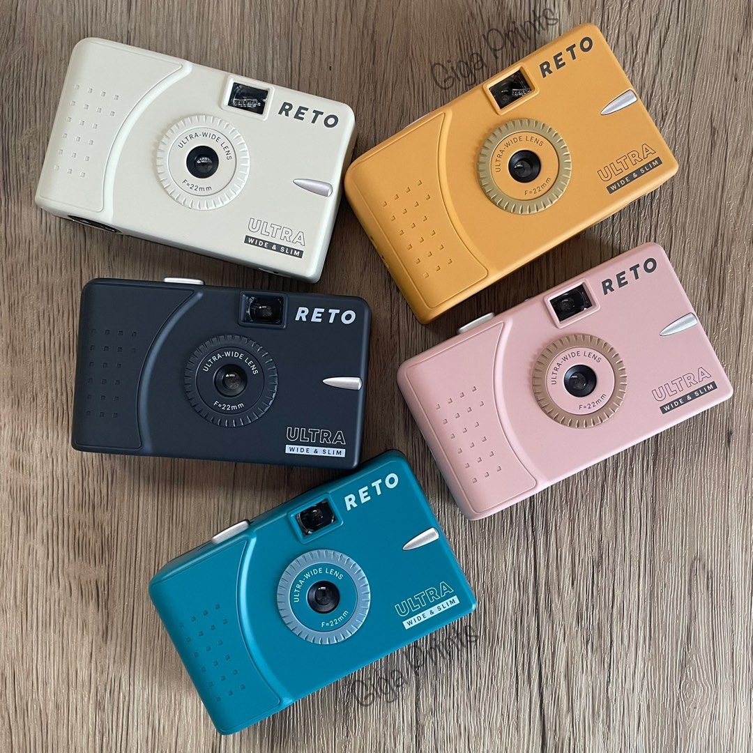 Reto Ultra Wide and Slim 35mm Film Camera Reusable Reloadable Non ...