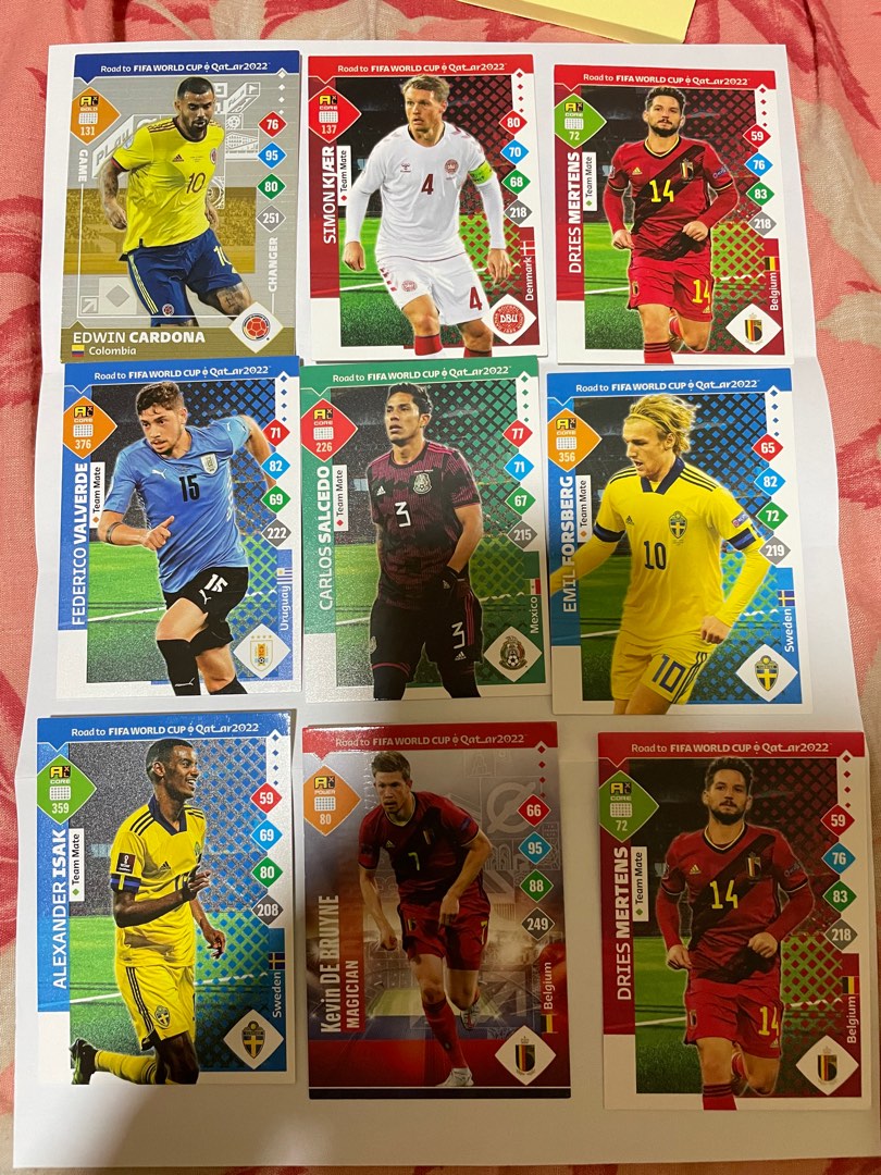Road To FIFA World Cup soccer cards, Hobbies & Toys, Memorabilia ...