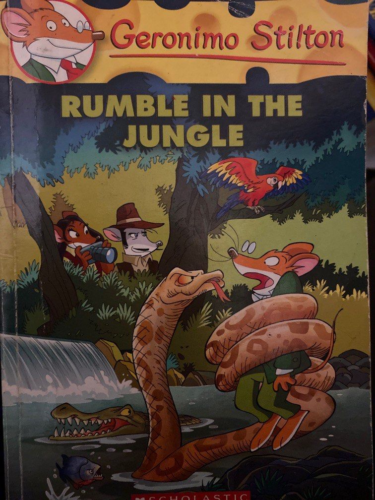 rumble in the jungle by Geronimo Stilton, Hobbies & Toys, Books ...