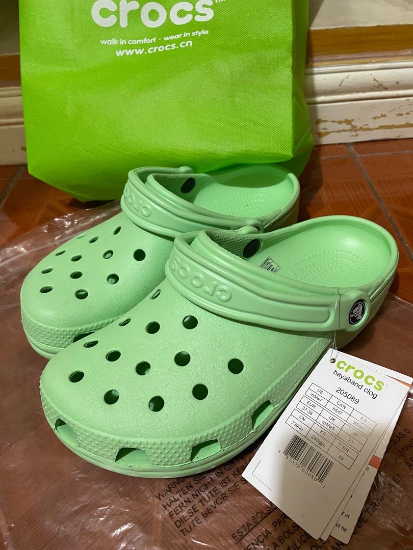 Rush Classic Crocs for 2, Men's Fashion, Footwear, Slippers & Slides on ...