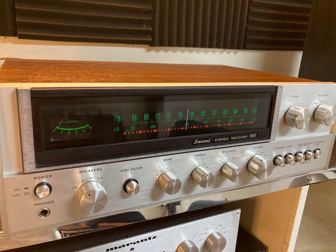 Sansui 661 Receiver 220V(Multi-Volt) 32W, Audio, Soundbars, Speakers ...