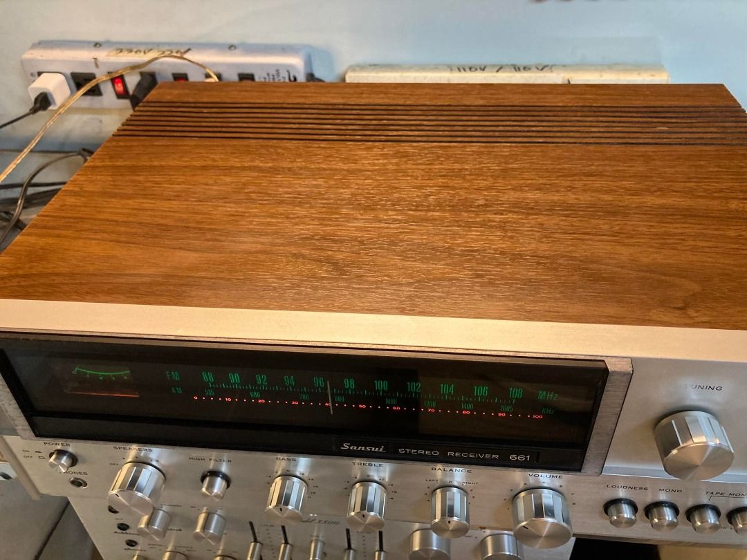 Sansui 661 Receiver 220V(Multi-Volt) 32W, Audio, Soundbars, Speakers ...