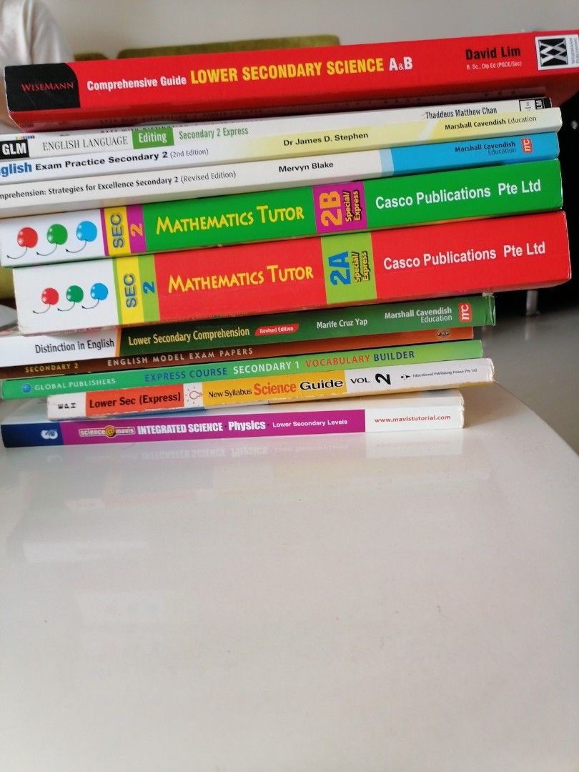 Sec 2 math textbook latest / newest edition, Hobbies & Toys, Books ...