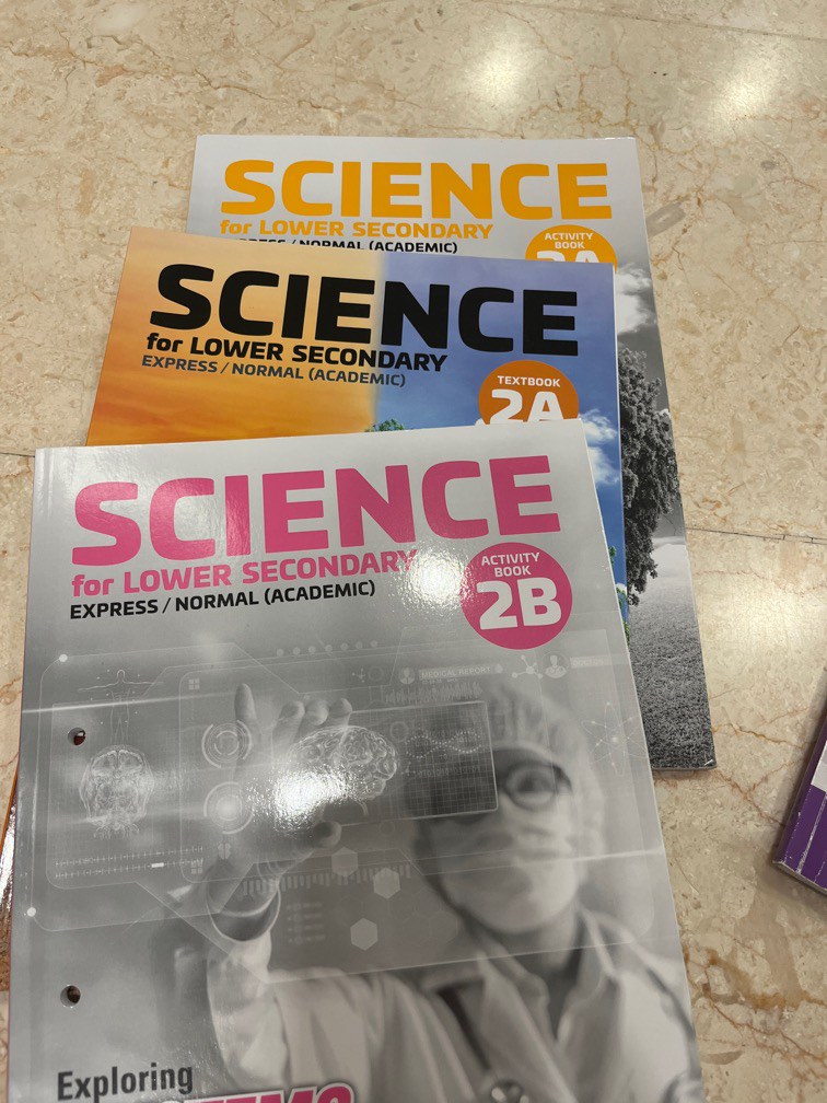 Sec 2 science textbook and activity book, Hobbies & Toys, Books ...