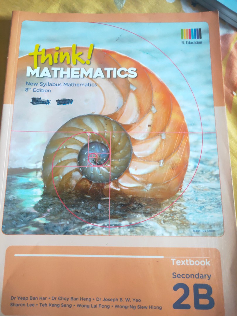 Sec 2B math textbook for EXPRESS/NA, Everything Else on Carousell