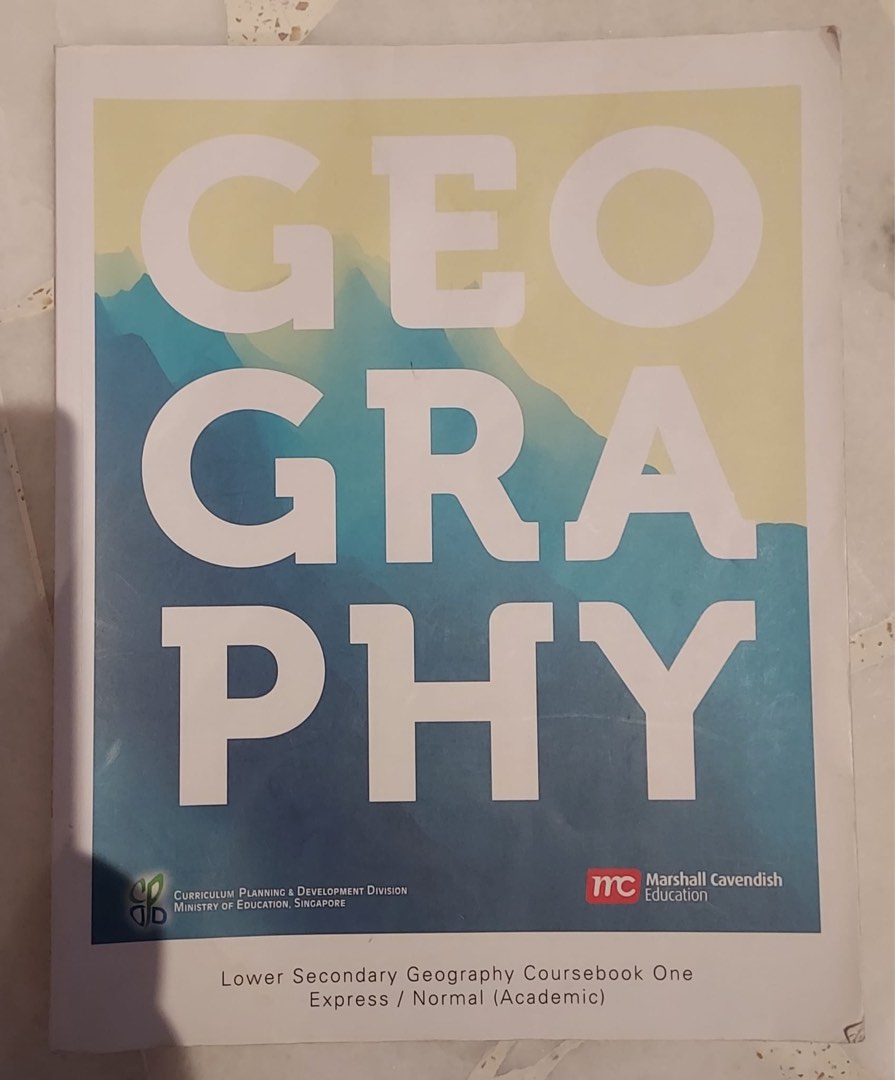 Secondary 1 Geography Textbook, Hobbies & Toys, Books & Magazines ...