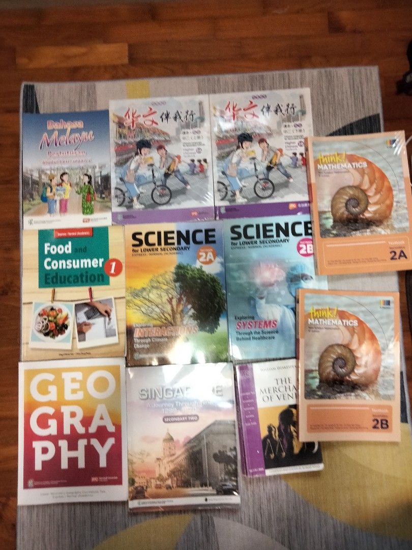 Secondary 2 Textbooks, Hobbies & Toys, Books & Magazines, Textbooks on ...