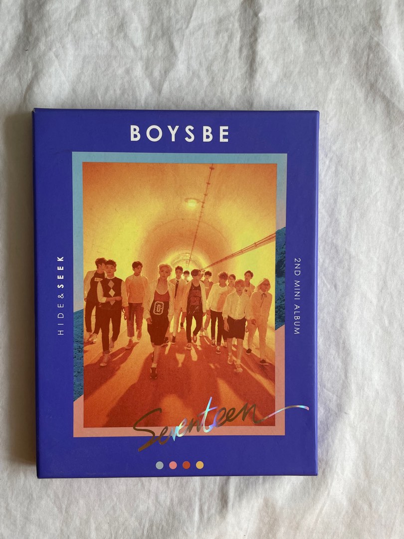 SEVENTEEN BOYSBE 2nd Mini Album with complete inclusions, Hobbies ...
