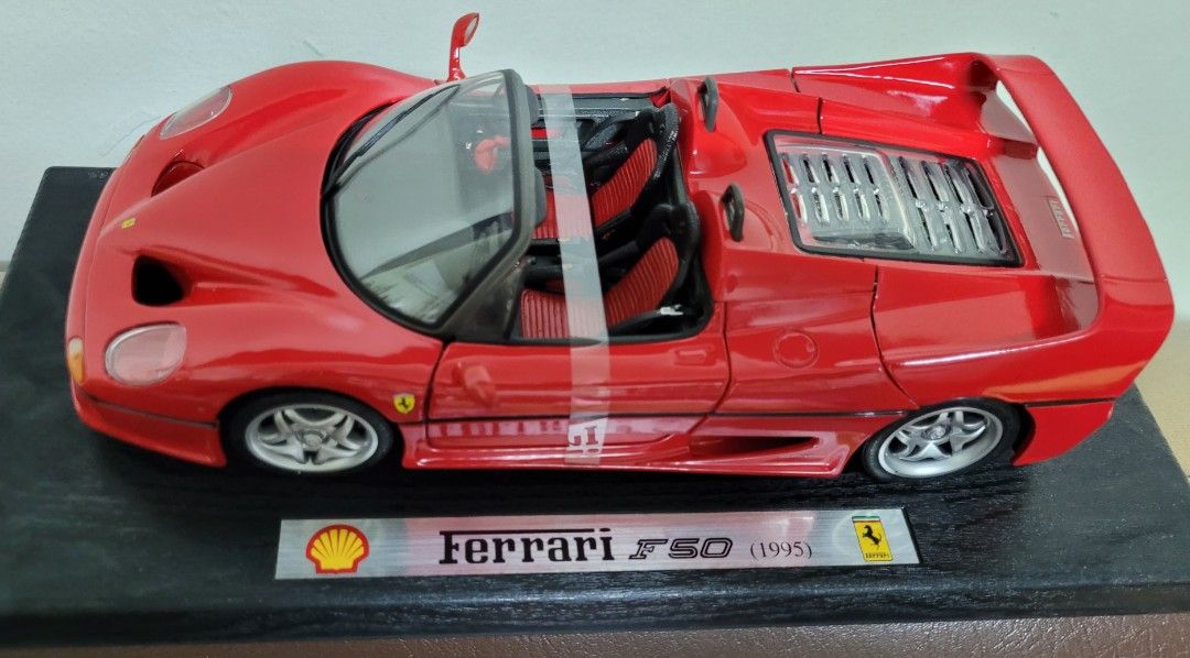 Shell Ferrari F50 (1995 model) limited edition, Hobbies & Toys ...