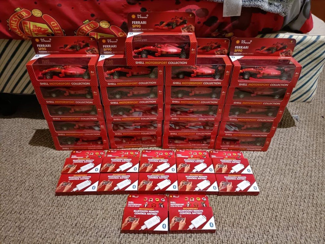 Shell Motorsport Collection SF90 Ferrari, Hobbies & Toys, Collectibles ...