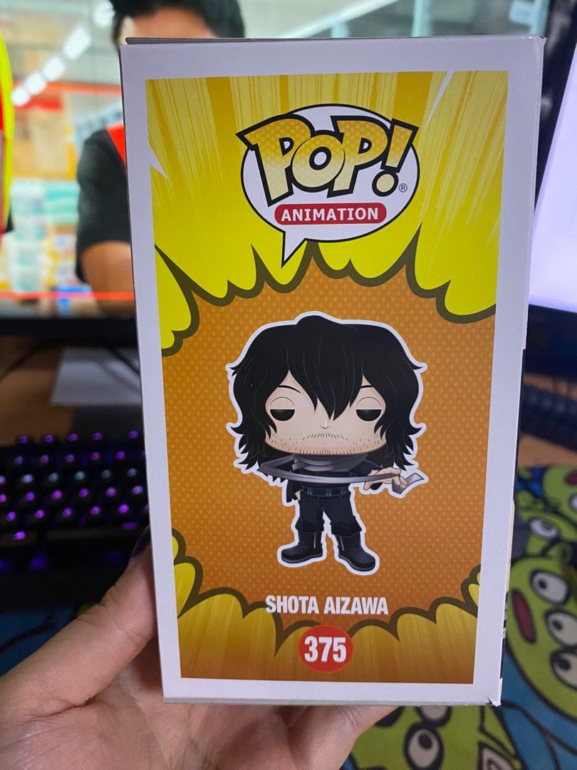 Shota Aizawa Funko Pop! - My Hero Academia, Hobbies & Toys, Toys ...