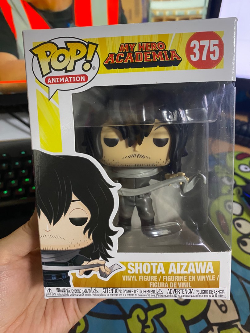 Shota Aizawa Funko Pop! - My Hero Academia, Hobbies & Toys, Toys ...