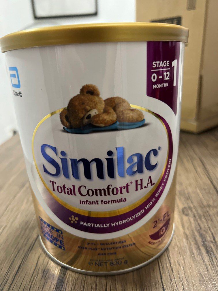 Similac Infant Total Comfort Hypoallergenic (HA) Stage 1, Babies & Kids ...