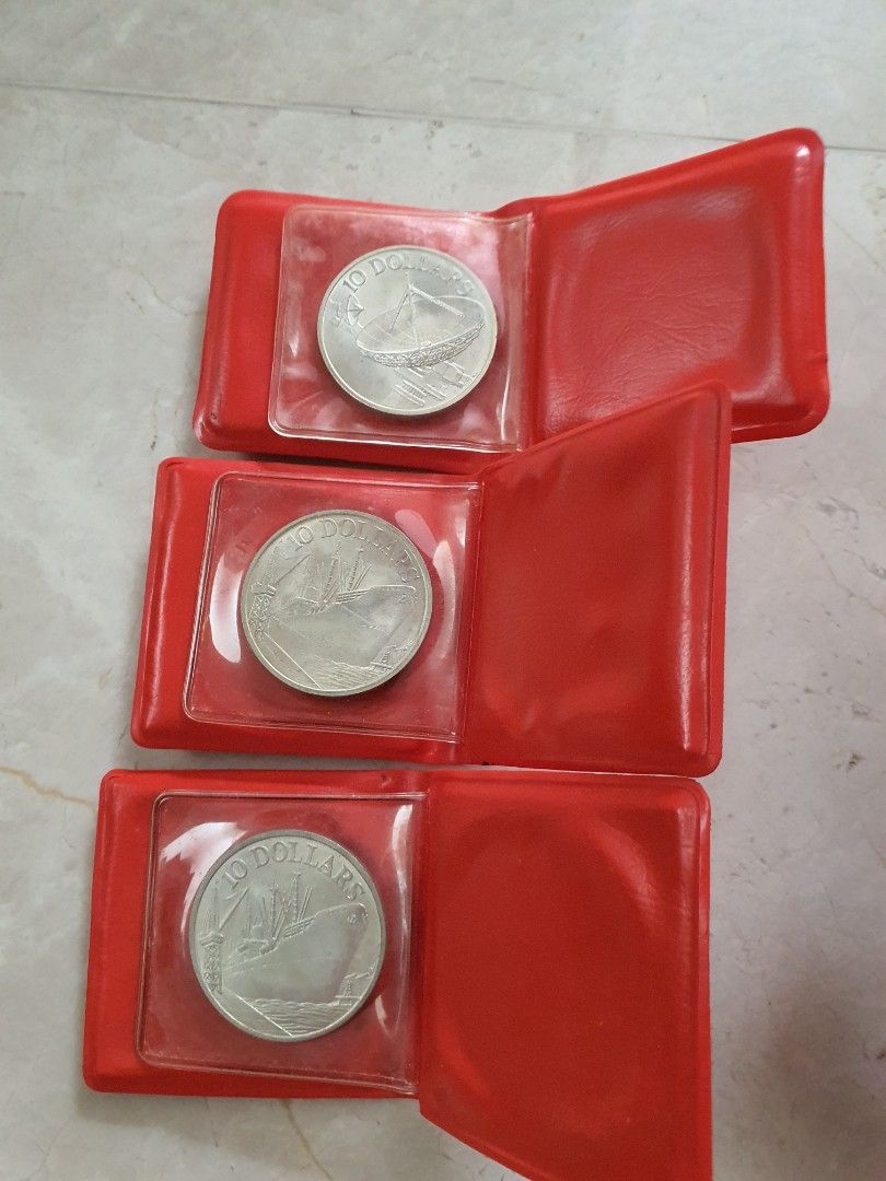 Singapore $5 & $10 coins, Hobbies & Toys, Memorabilia & Collectibles ...