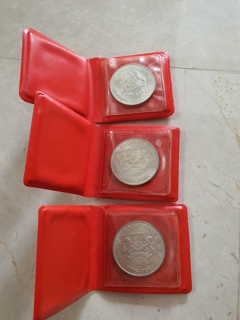 Singapore $5 & $10 coins, Hobbies & Toys, Memorabilia & Collectibles ...