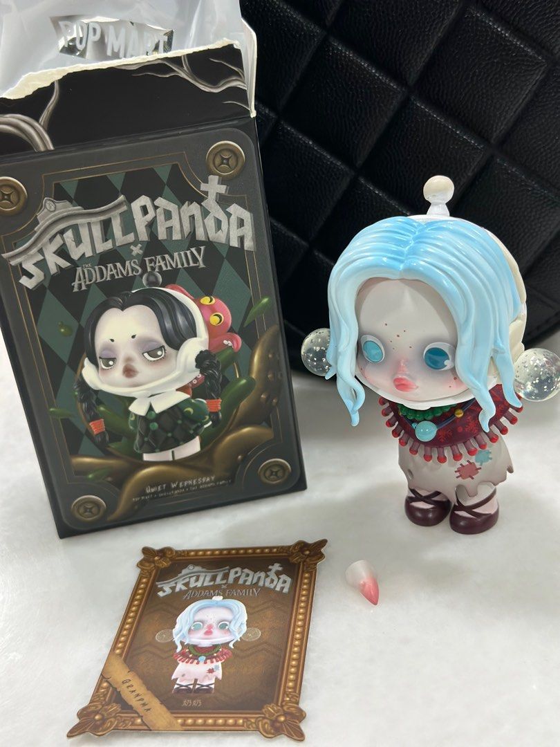 Skullpanda Addams Family, Hobbies & Toys, Toys & Games on Carousell