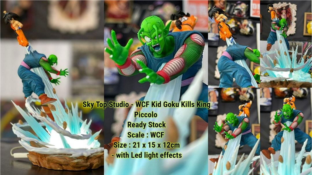 Sky Top Studio - WCF Dragon Ball Scene Series 05 - Kid Goku Kills King Piccolo, Hobbies & Toys ...