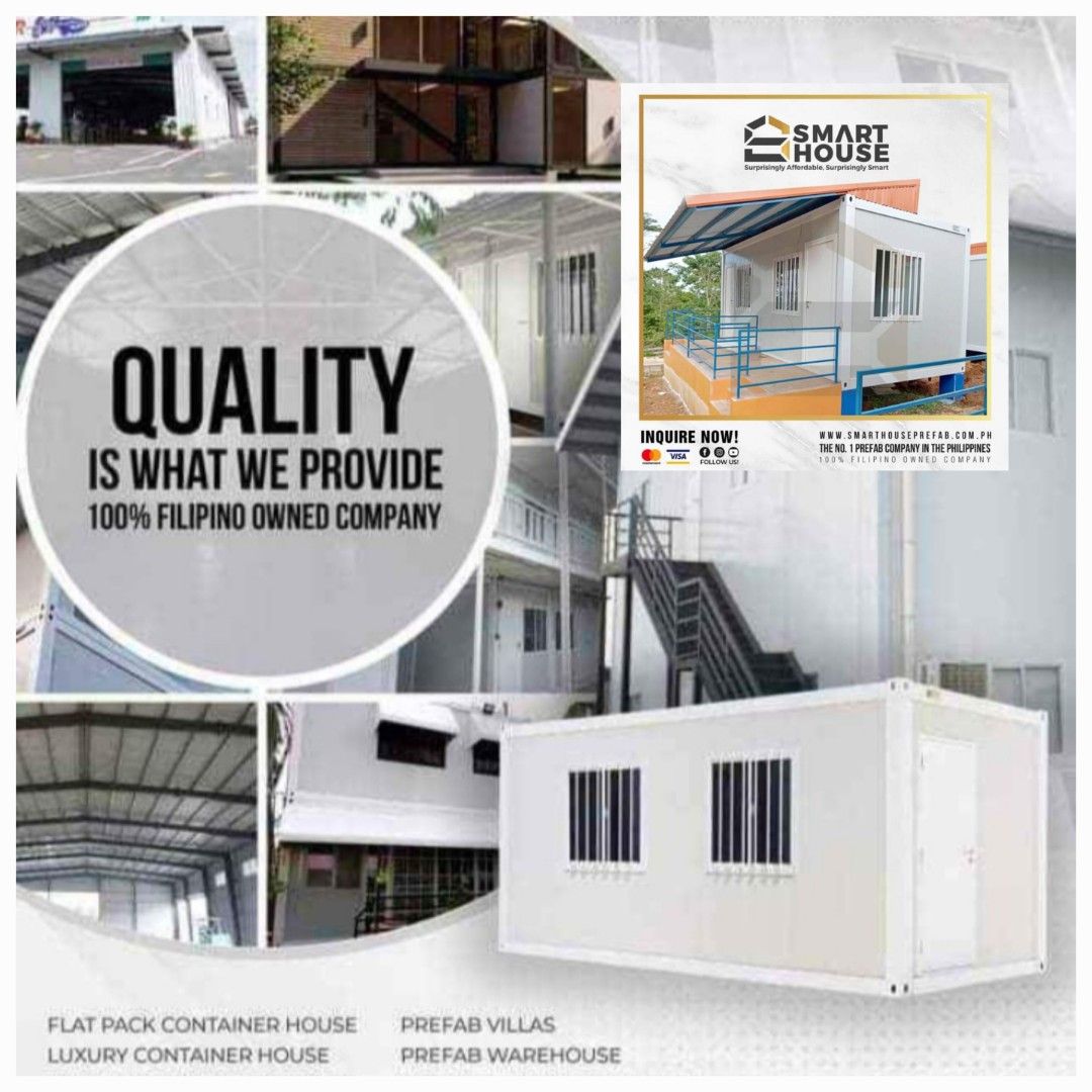 SMARTHOUSE PREFAB CONTAINER VAN HOUSE, Commercial & Industrial ...