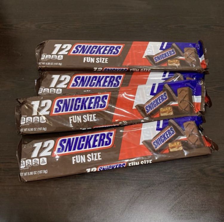 Snickers Fun Size, Food & Drinks, Other Food & Drinks on Carousell