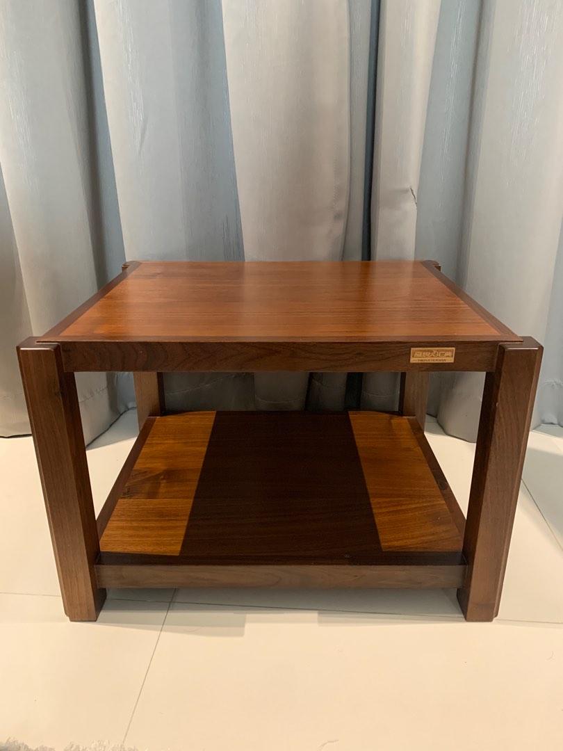 Solid wood Hi Fi Audio Rack, Audio, Other Audio Equipment on Carousell