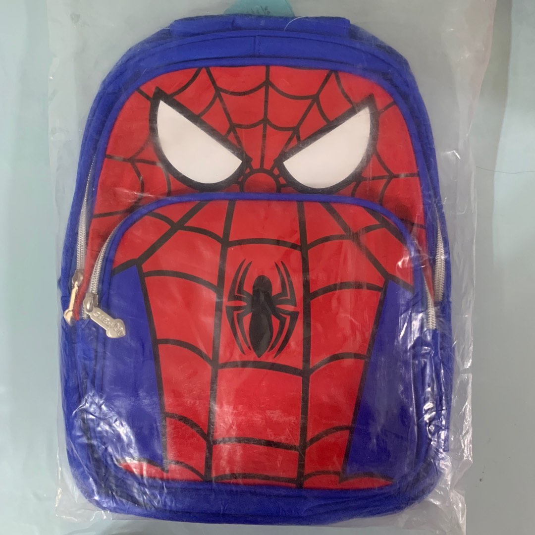 Spider Man School Bag, Babies & Kids, Babies & Kids Fashion on Carousell