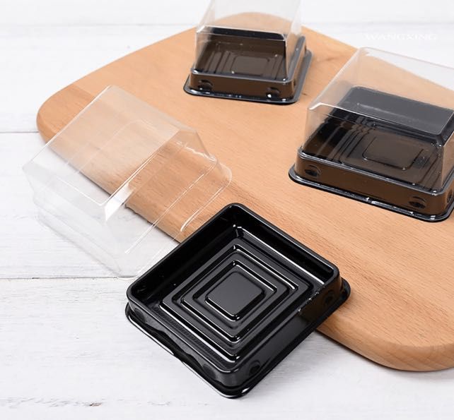 square plastic dessert box cake box, Furniture & Home Living ...