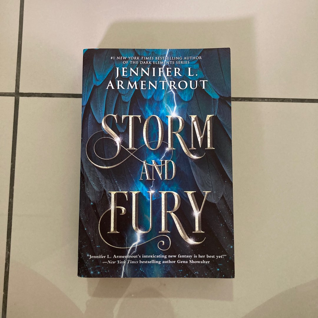 storm and fury (the harbinger #1) by jennifer l armentrout / english books / YA fantasy fiction ...
