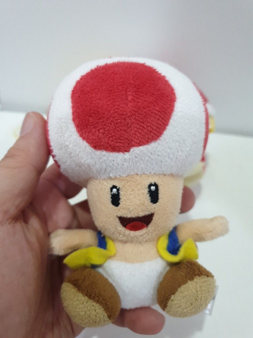 (Each) Super Mario characters plush toy, Hobbies & Toys, Toys & Games ...