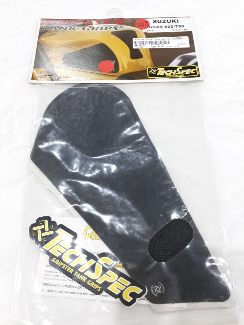 Suzuki TechSpec Gripster Tank Grip, Motorcycles, Motorcycle Accessories ...