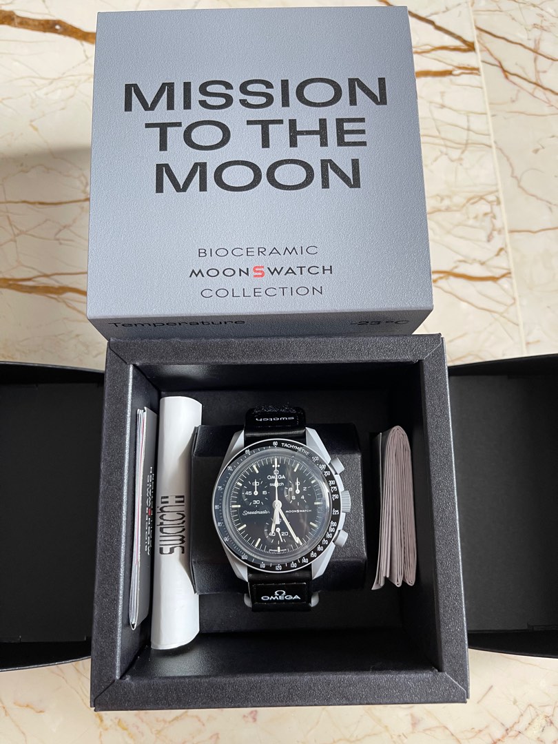 Swatch x Omega Moonswatch Mission to the Moon, Men's Fashion, Watches ...