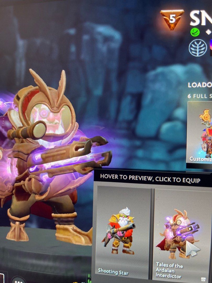 Tales of the Ardalan Interdictor ( sniper set ) dota 2, Video Gaming ...