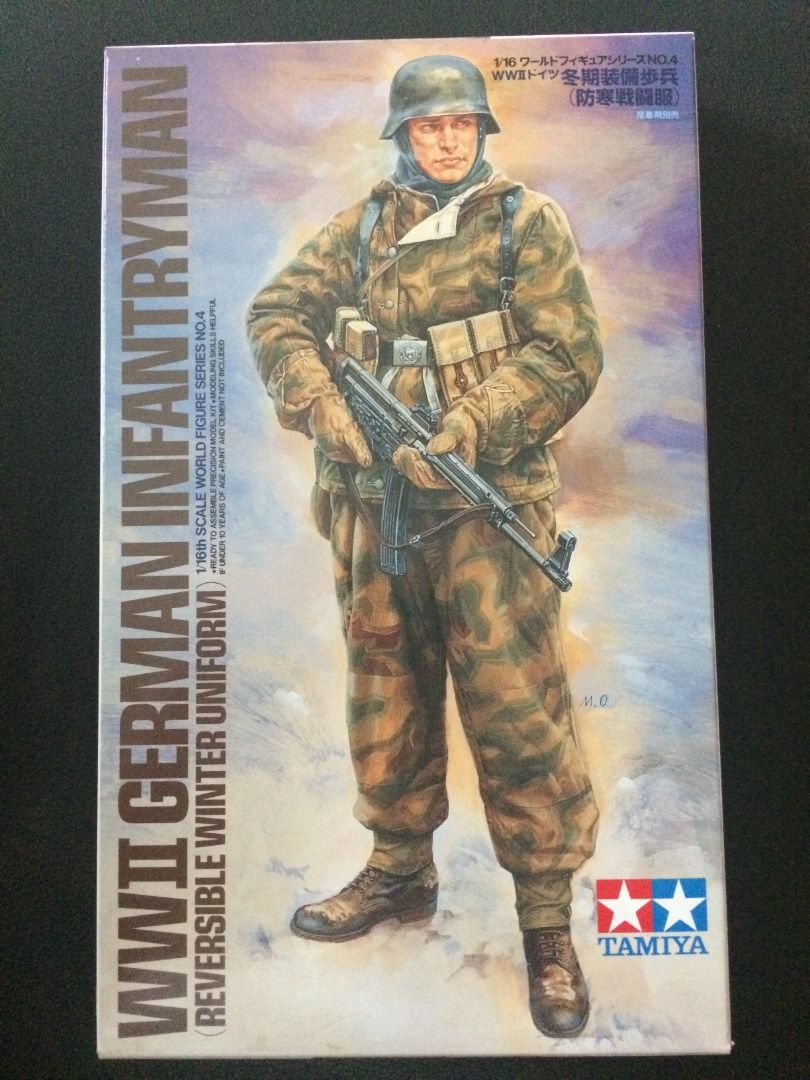 Tamiya 田宮 1/16 WWII German Infantryman, 興趣及遊戲, 玩具 & 遊戲類 - Carousell