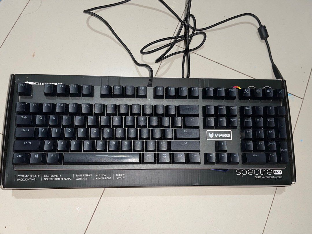 Tecware Spectre Pro + Rapoo VPRO V700 Keyboard Bundle, Computers & Tech ...