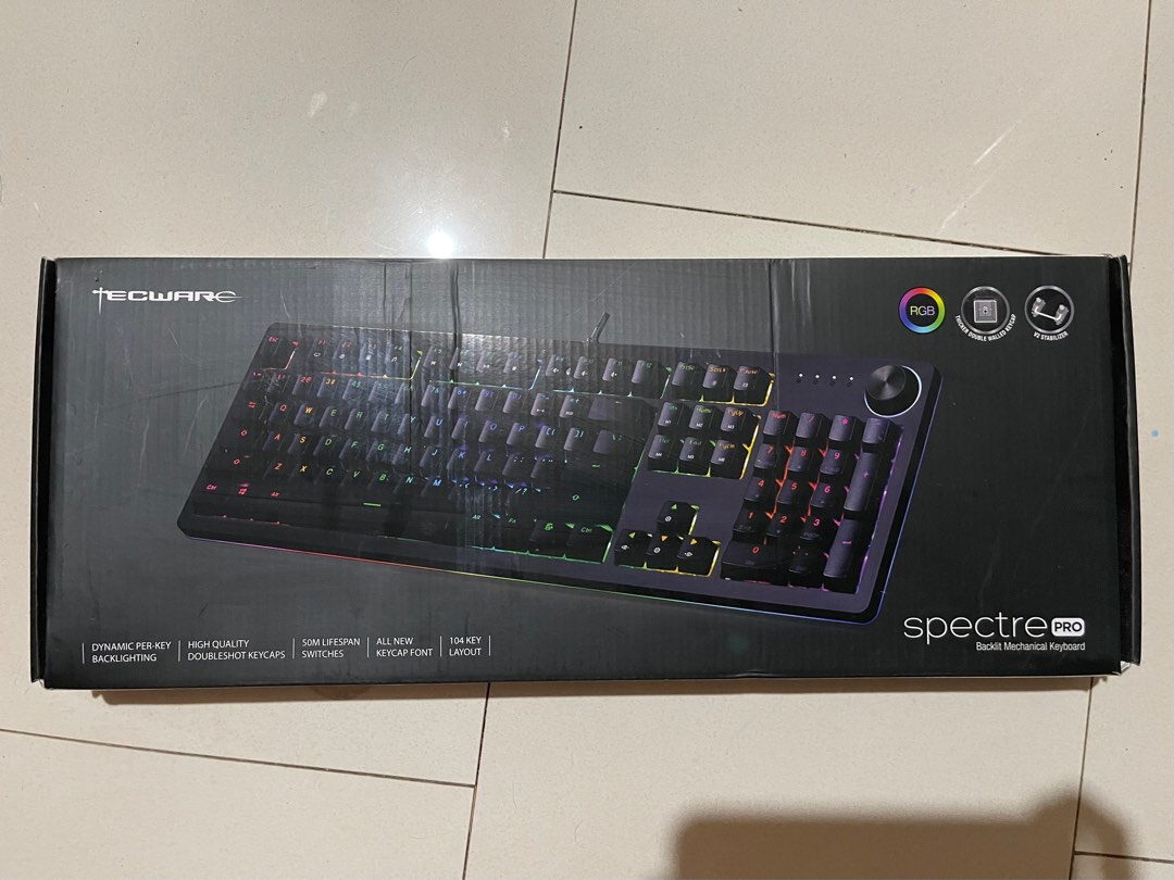 Tecware Spectre Pro + Rapoo VPRO V700 Keyboard Bundle, Computers & Tech ...