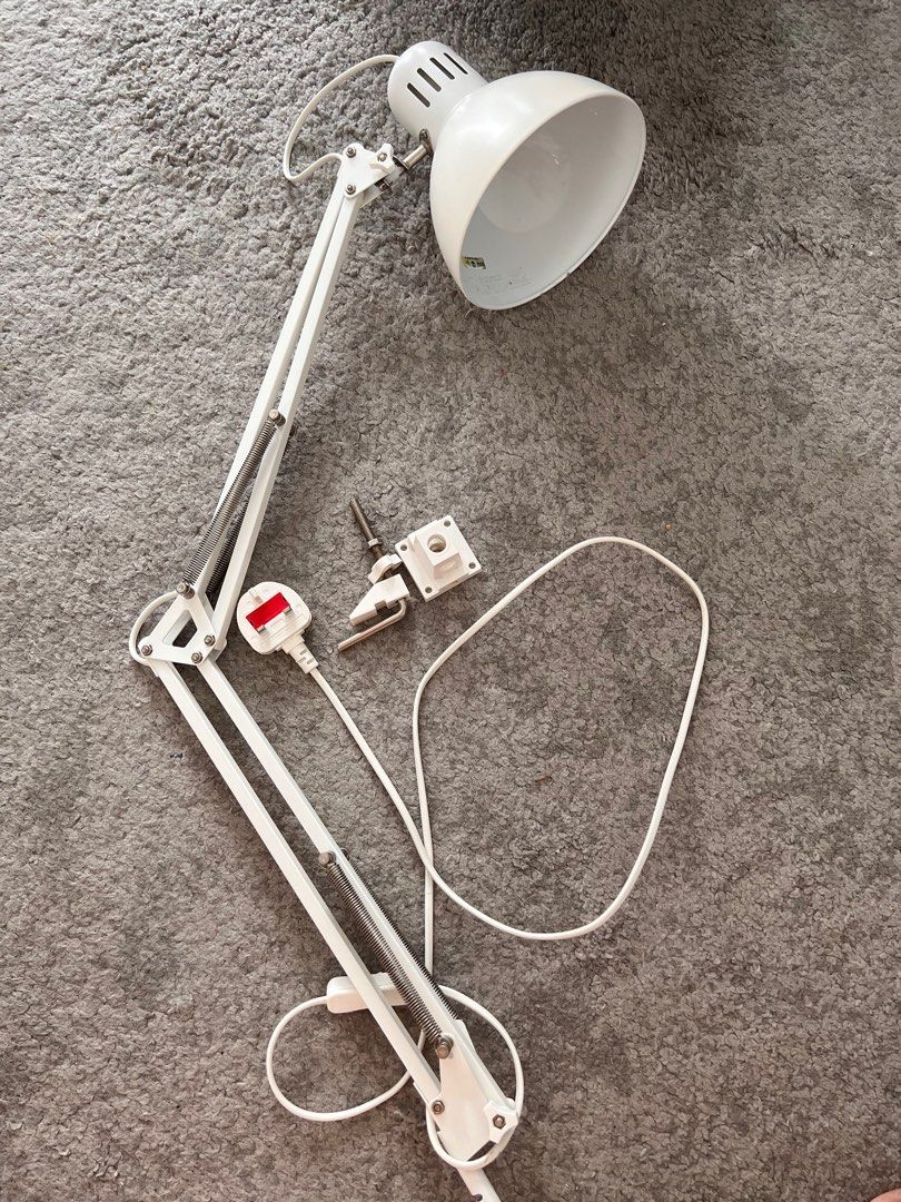 TERTIAL ikea desk lamp, Furniture & Home Living, Lighting & Fans ...