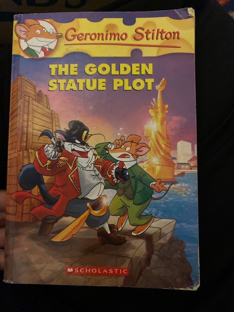 the golden statue plot by geronimo stilton, Hobbies & Toys, Books ...