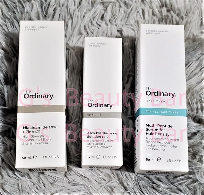 The Ordinary 3pc Package - Skincare, Hair and Scalp Care, Beauty ...