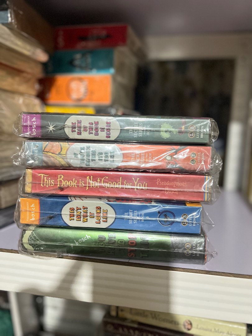 The Secret Book Series by Pseudonymous Bosch, Hobbies & Toys, Books ...