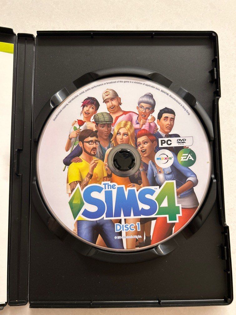 The Sims 4 (PC/DVD rom), Hobbies & Toys, Music & Media, CDs & DVDs on ...