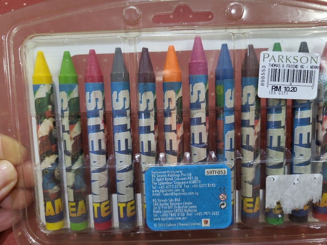 Thomas & Friends Crayon Set, Hobbies & Toys, Stationery & Craft ...