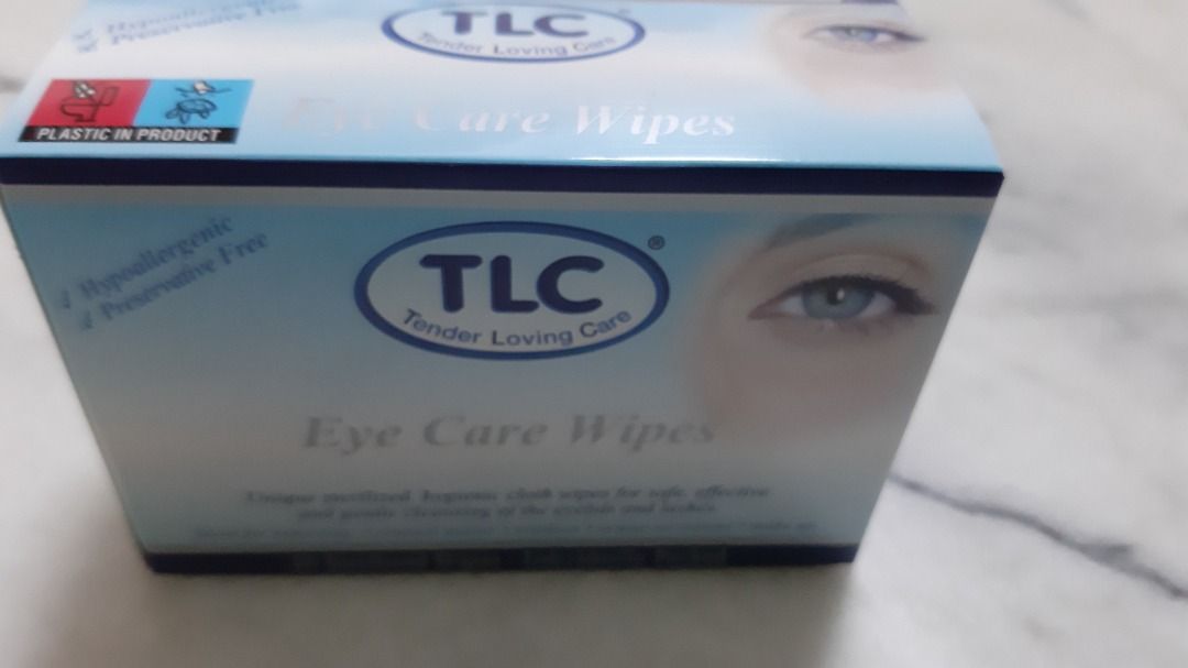 TLC eye wipe, Beauty & Personal Care, Ear Care on Carousell