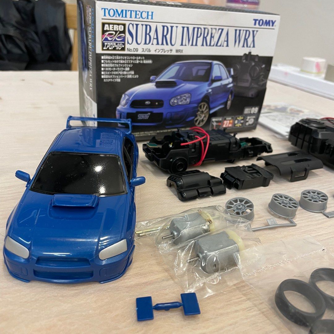 TOMY TOMITECH SUBARU IMPREZA WRX 遙控車, 興趣及遊戲, 玩具 & 遊戲類 - Carousell