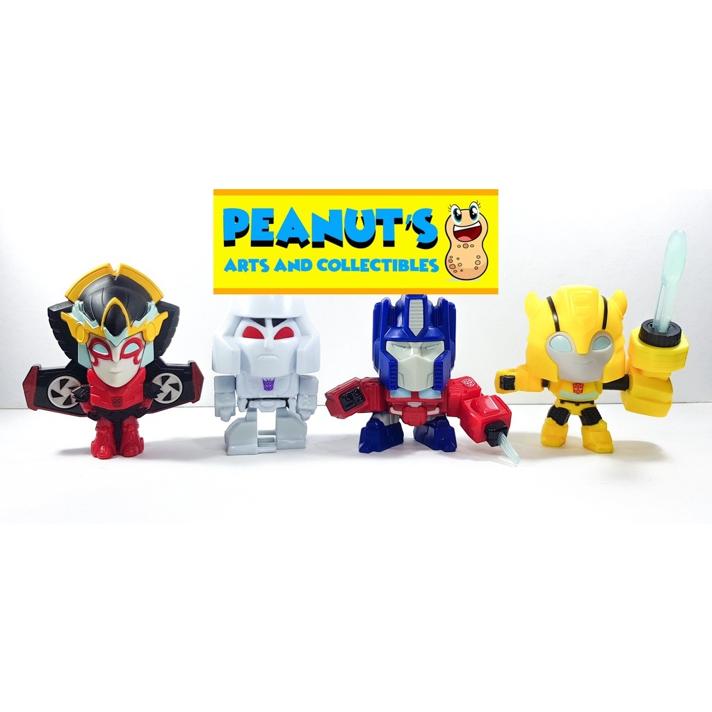 Transformers 2018 McDonalds Happy Meals Set (Optimus Prime, Megatron ...