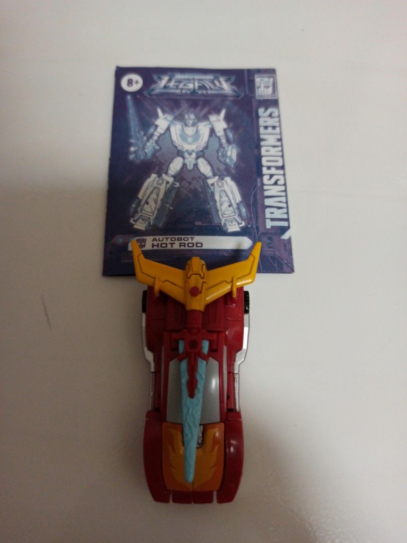 Transformers Legacy Hot Rod Core class, Hobbies & Toys, Toys & Games on ...
