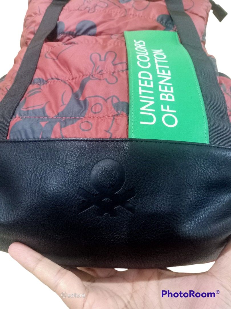 United Colors Of Benetton UCB x Disney Mickey Backpack, Men's Fashion ...