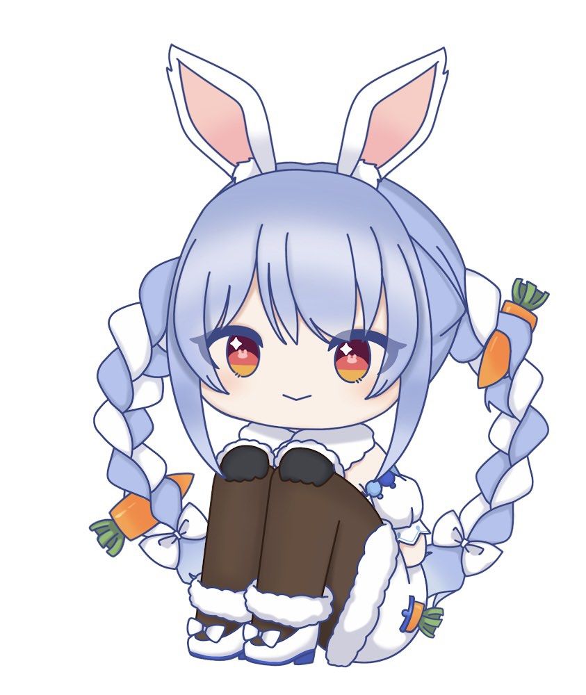 Usada Pekora keychain and sticker hololive gen 3 fantasy, Hobbies ...