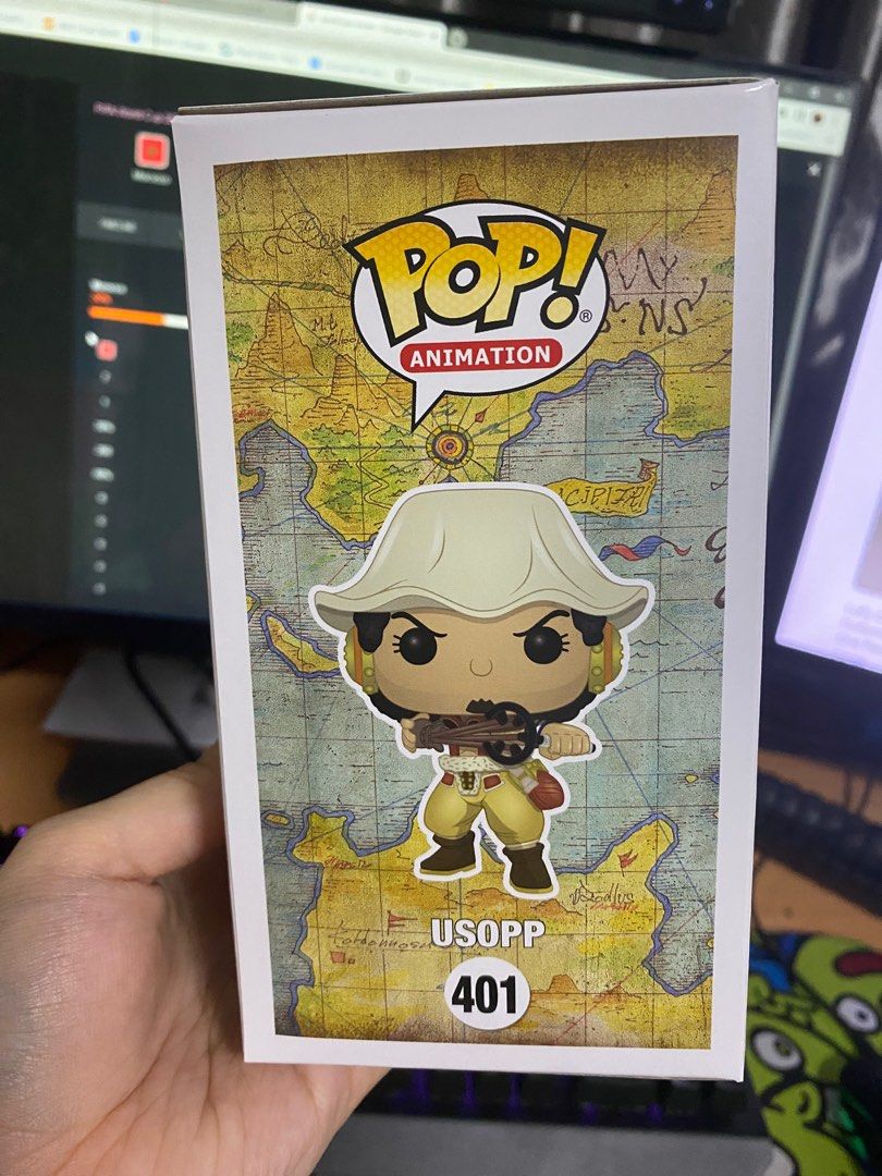 Usopp Funko Pop! - One Piece, Hobbies & Toys, Toys & Games on Carousell