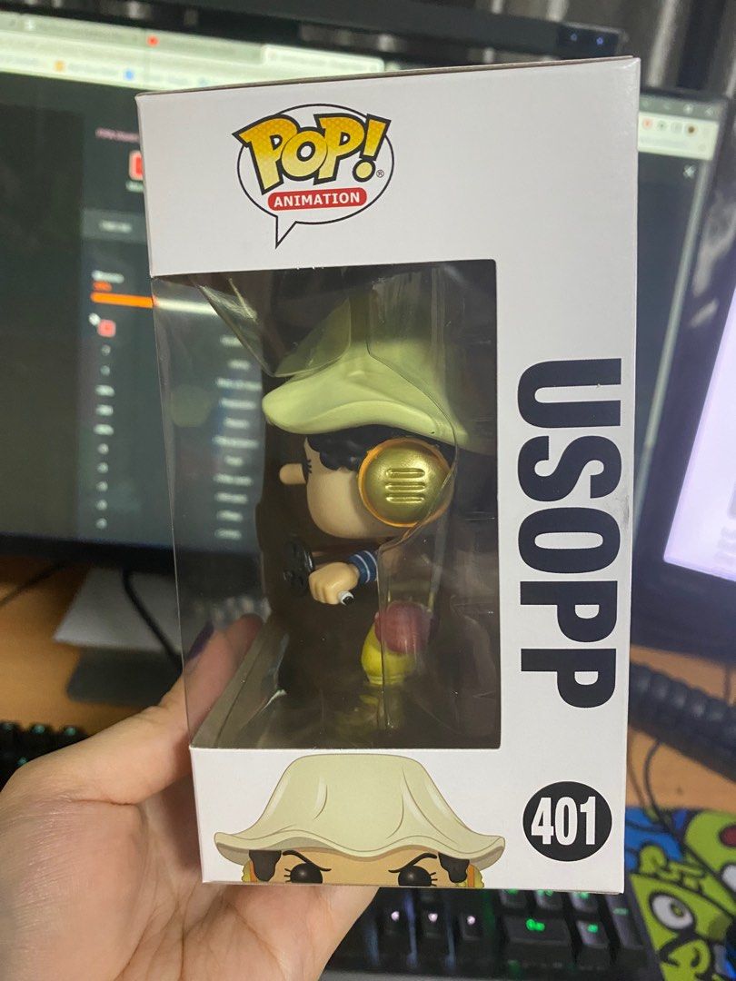 Usopp Funko Pop! - One Piece, Hobbies & Toys, Toys & Games on Carousell