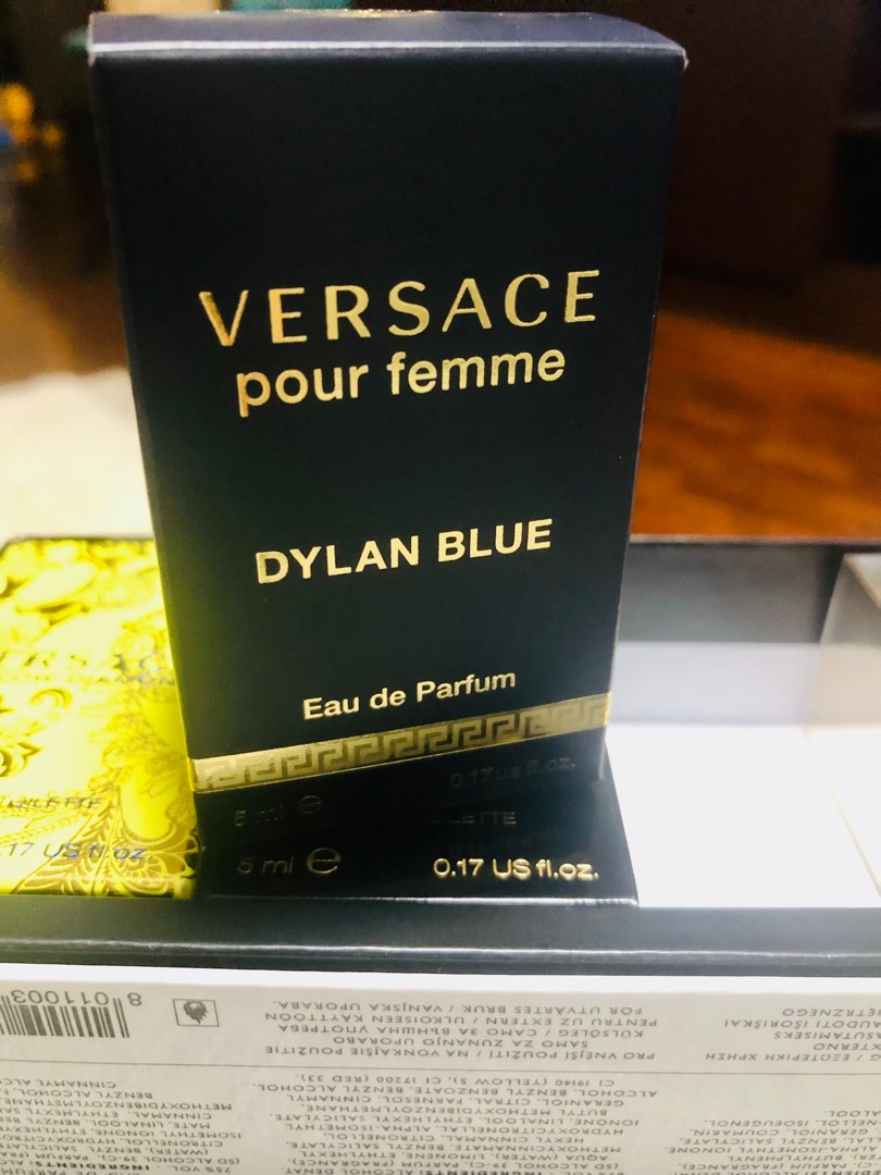 Versace Dylan Blue miniature, Beauty & Personal Care, Fragrance ...